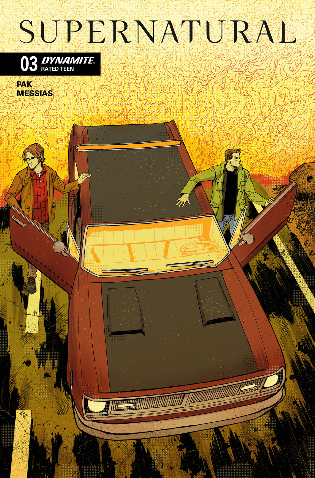 SUPERNATURAL #3 - DREW MOSS (12/10/2025) – KRS Comics LLC
