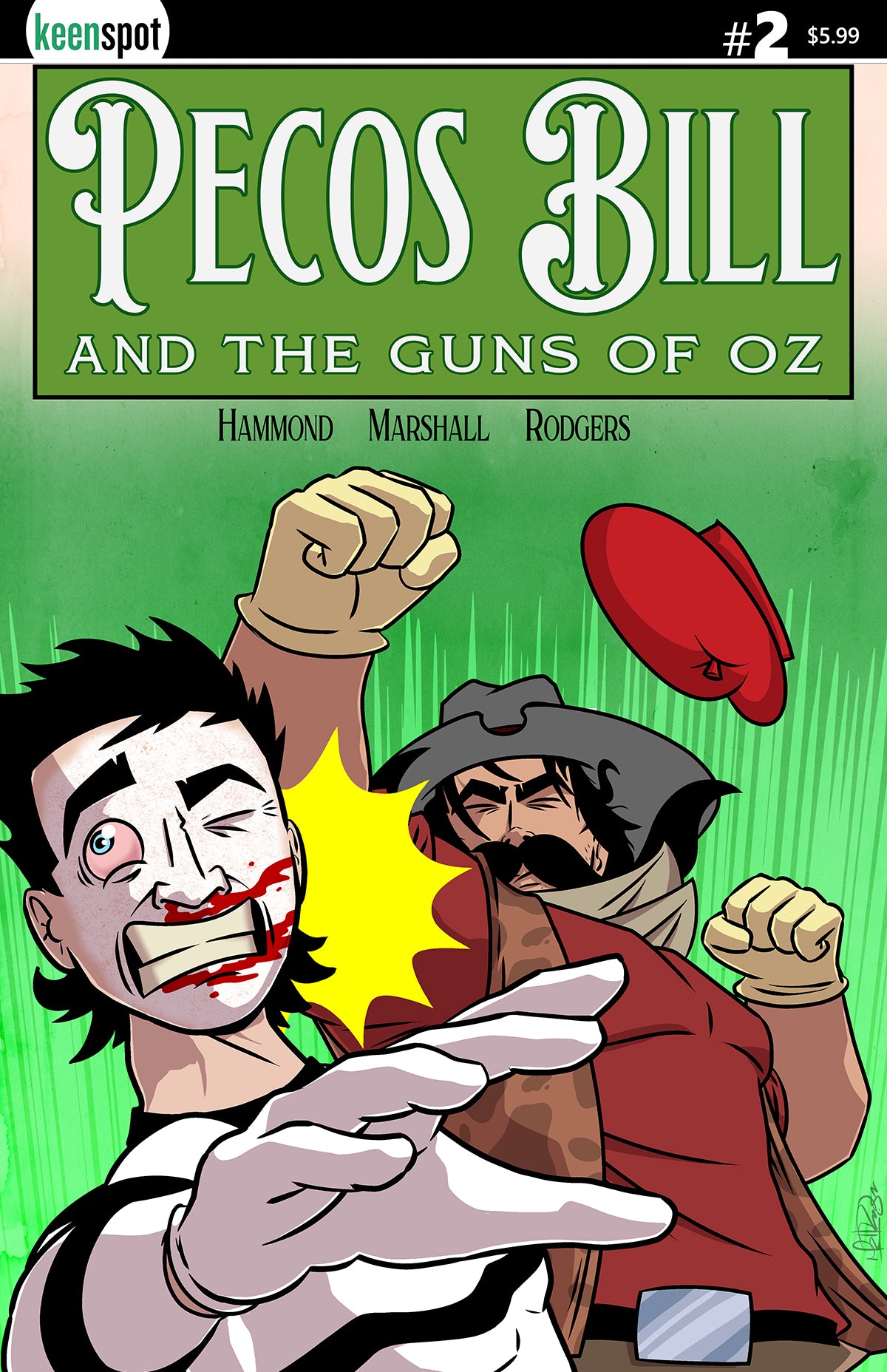 PECOS BILL & THE GUNS OF OZ #2 - MATT RODGERS (01/21/2026) – KRS Comics LLC