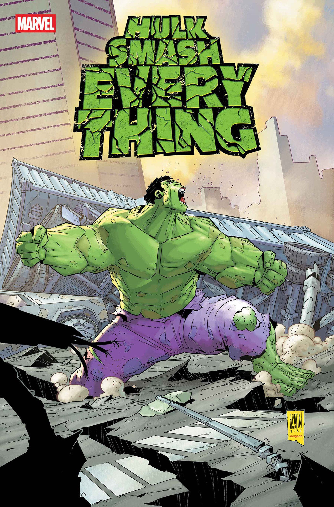 HULK: SMASH EVERYTHING #3 - PATRICK BOUTIN (02/25/2026) – KRS Comics LLC