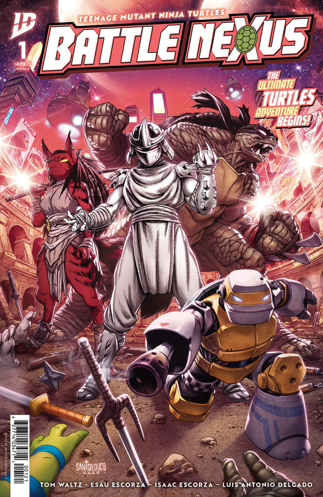 TEENAGE MUTANT NINJA TURTLES: BATTLE NEXUS #1 - MATEUS SANTOLOUCO ...