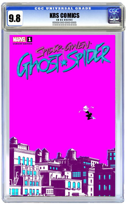 SPIDER-GWEN THE GHOST SPIDER #1 – Tagged "TRANSFORMERS" – KRS Comics LLC