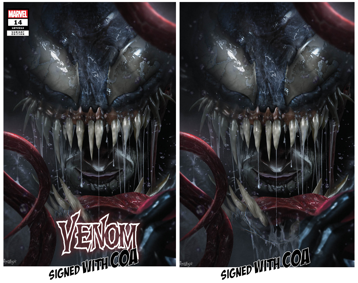 VENOM #14 BOSSLOGIC EXCLUSIVE OPTIONS – KRS Comics LLC